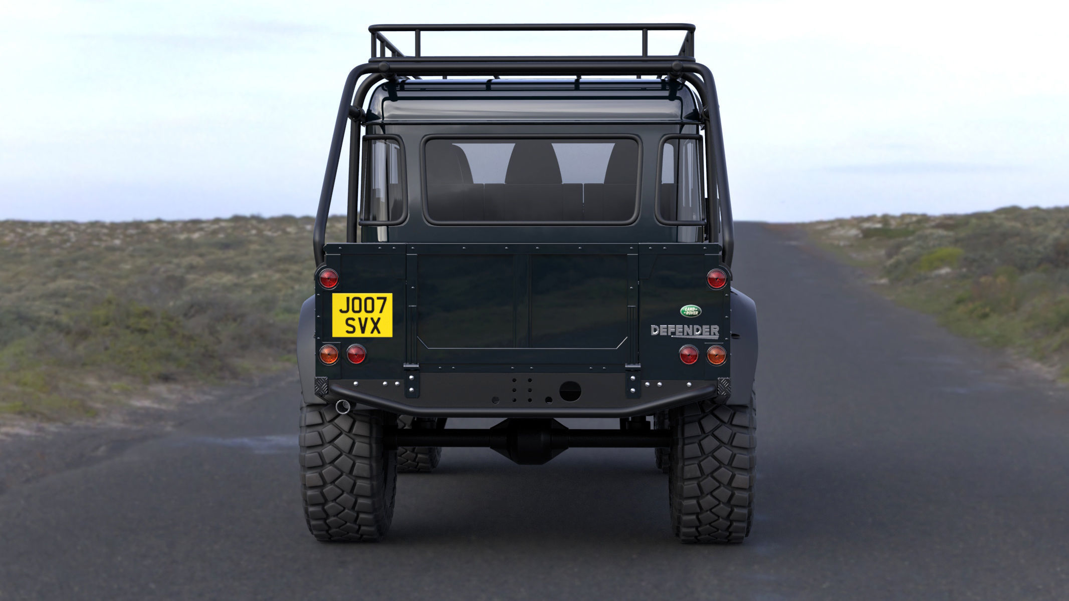 Land Rover Defender 110 Double Cabin Spectre 3D model | CGTrader
