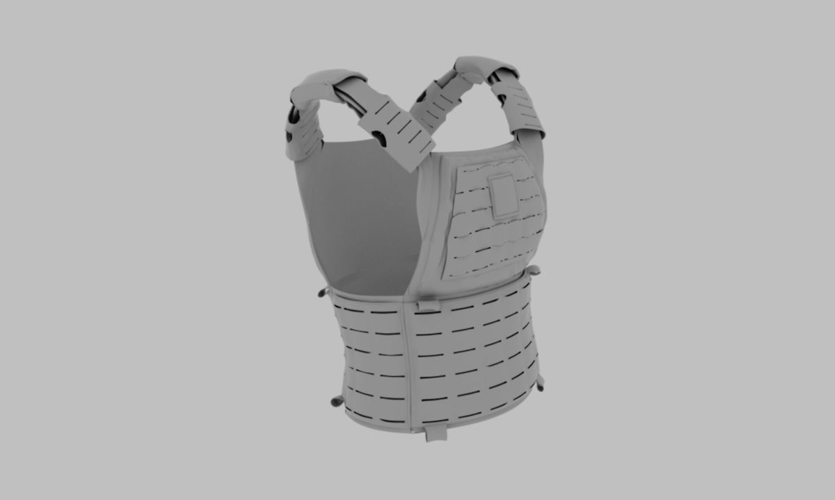 3D model BULLETPROOF JACKET VR / AR / low-poly | CGTrader