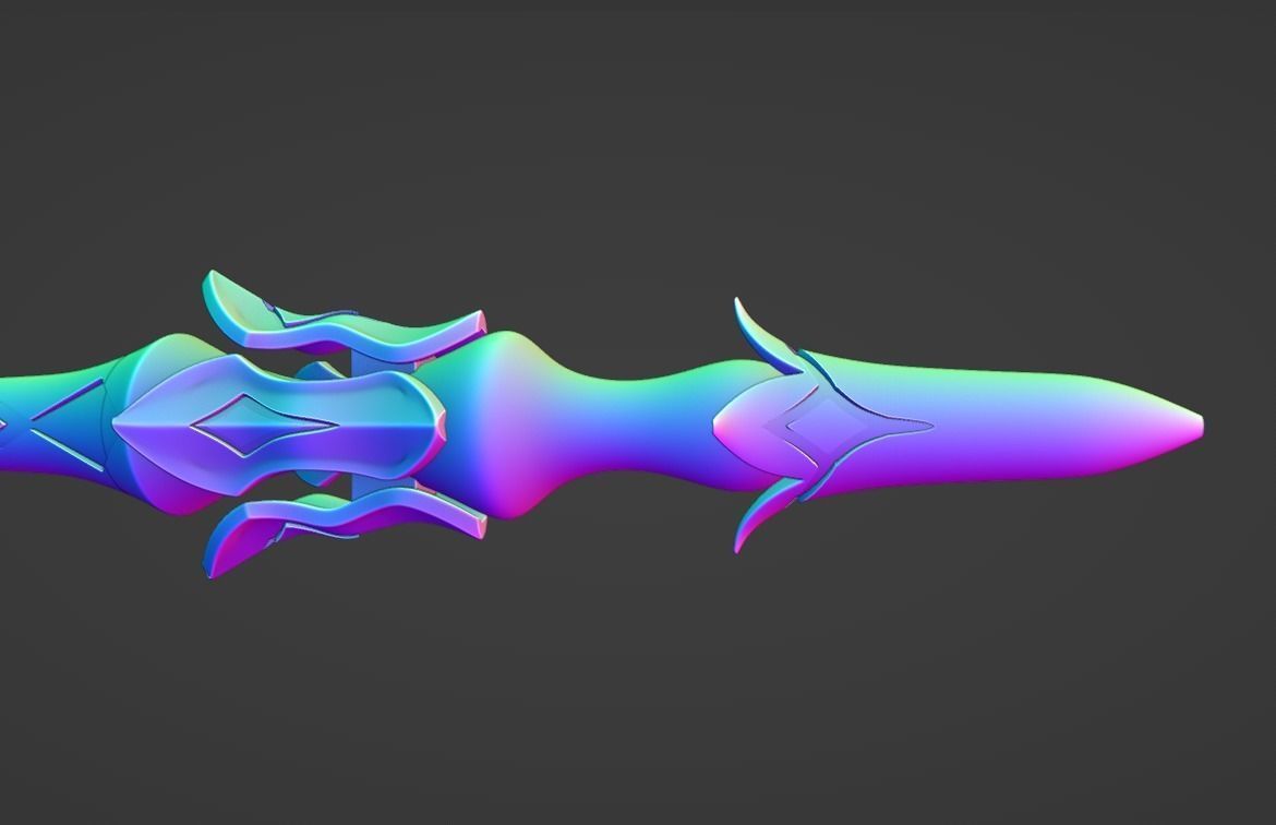 Furina Sword - Genshin Impact - 3D Print Ready 3D model 3D printable ...