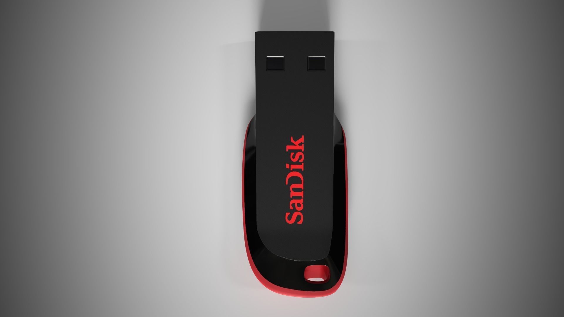 SanDisk Premium 3D Pendrive Model Modern Storage 3D model 3D model ...