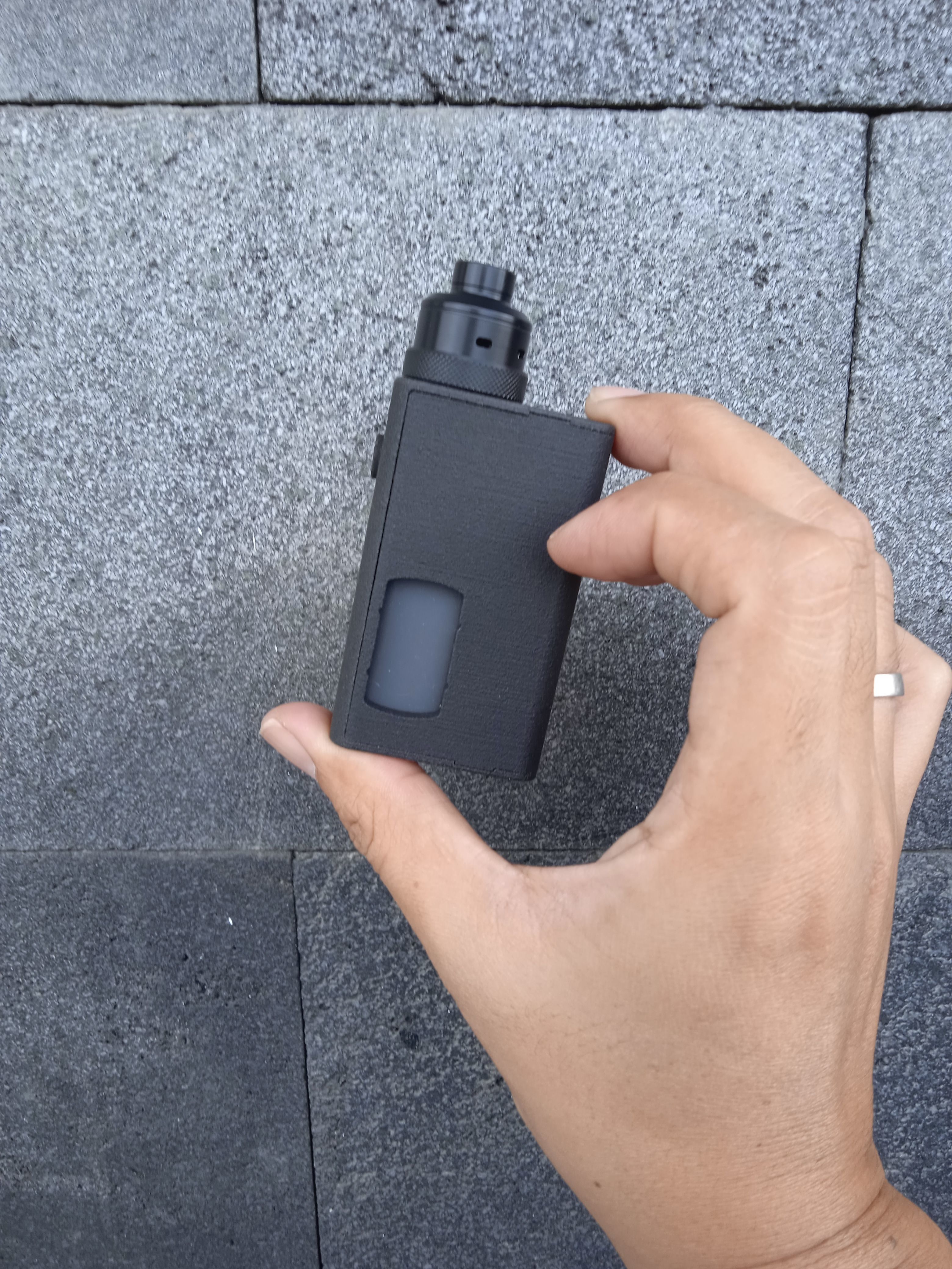 Squared 18650 Mechanical Squonk BF Vape Mod for Mod Maker 510 3D model ...