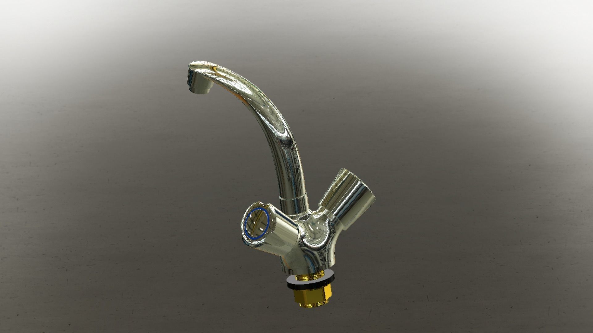 Water Tap Moving Basin Mixture 3d model 3D model | CGTrader