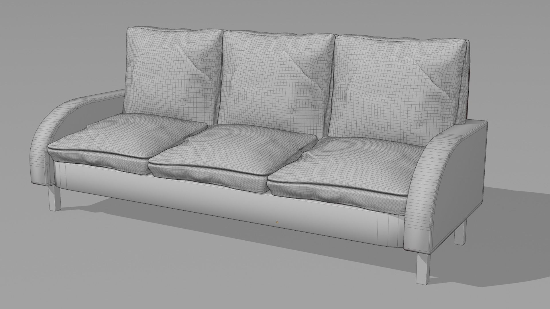 Elegant Sofa 3D Model free 3D model | CGTrader