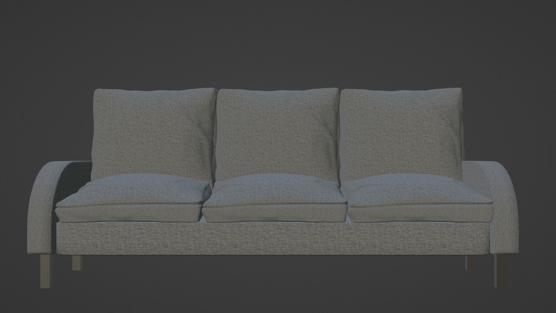 Elegant Sofa 3D Model free 3D model | CGTrader