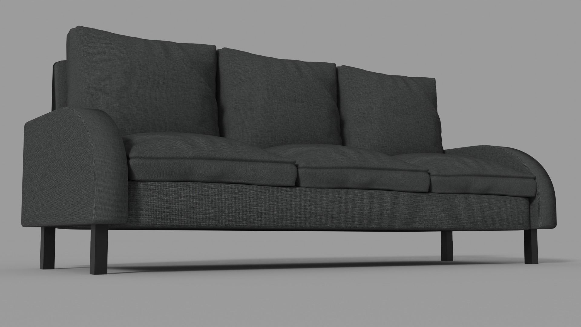 Elegant Sofa 3D Model free 3D model | CGTrader
