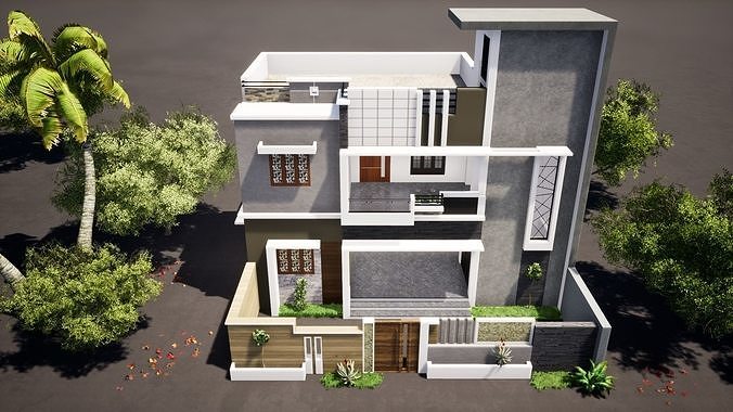 House 87 3D model | CGTrader