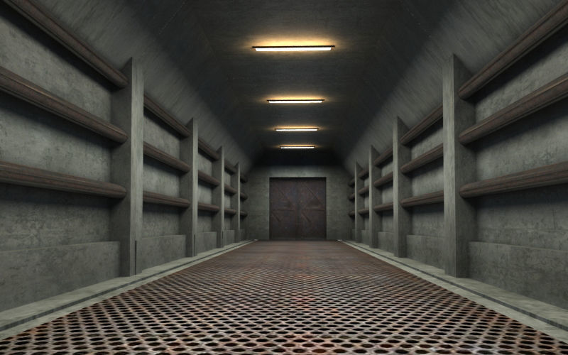 Underground tunnel environment provided in Blender 3D model | CGTrader