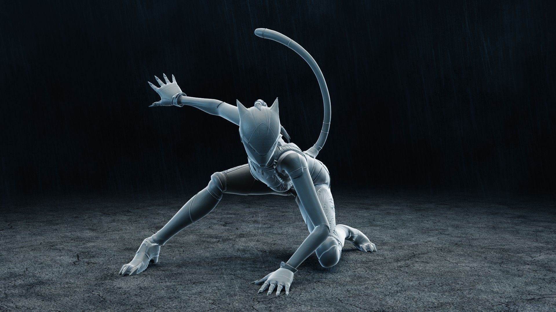 5 Lynx Action Figures Pack01 3D model 3D printable | CGTrader