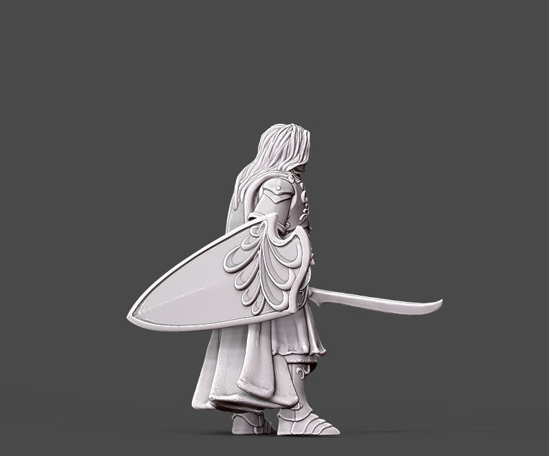 High Elf - 32-35mm scale 3D model 3D printable | CGTrader