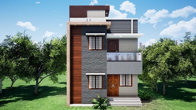 House 104 3D model | CGTrader