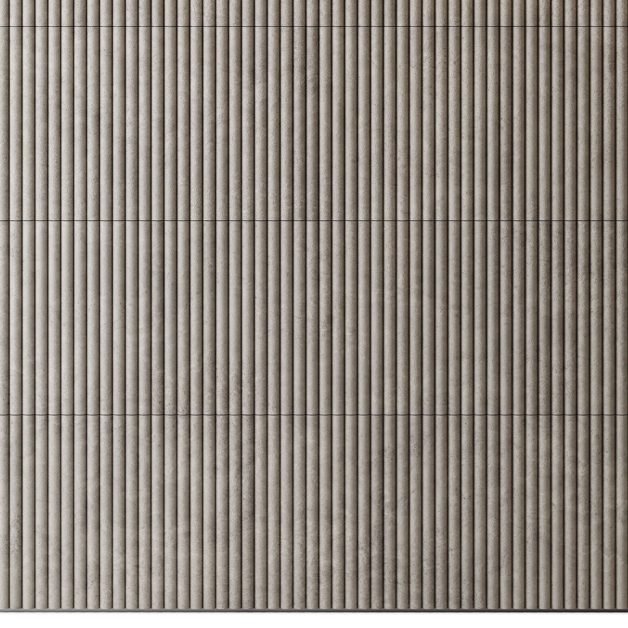 LUSSO Fluted Travertine Wall Tile 3D model | CGTrader