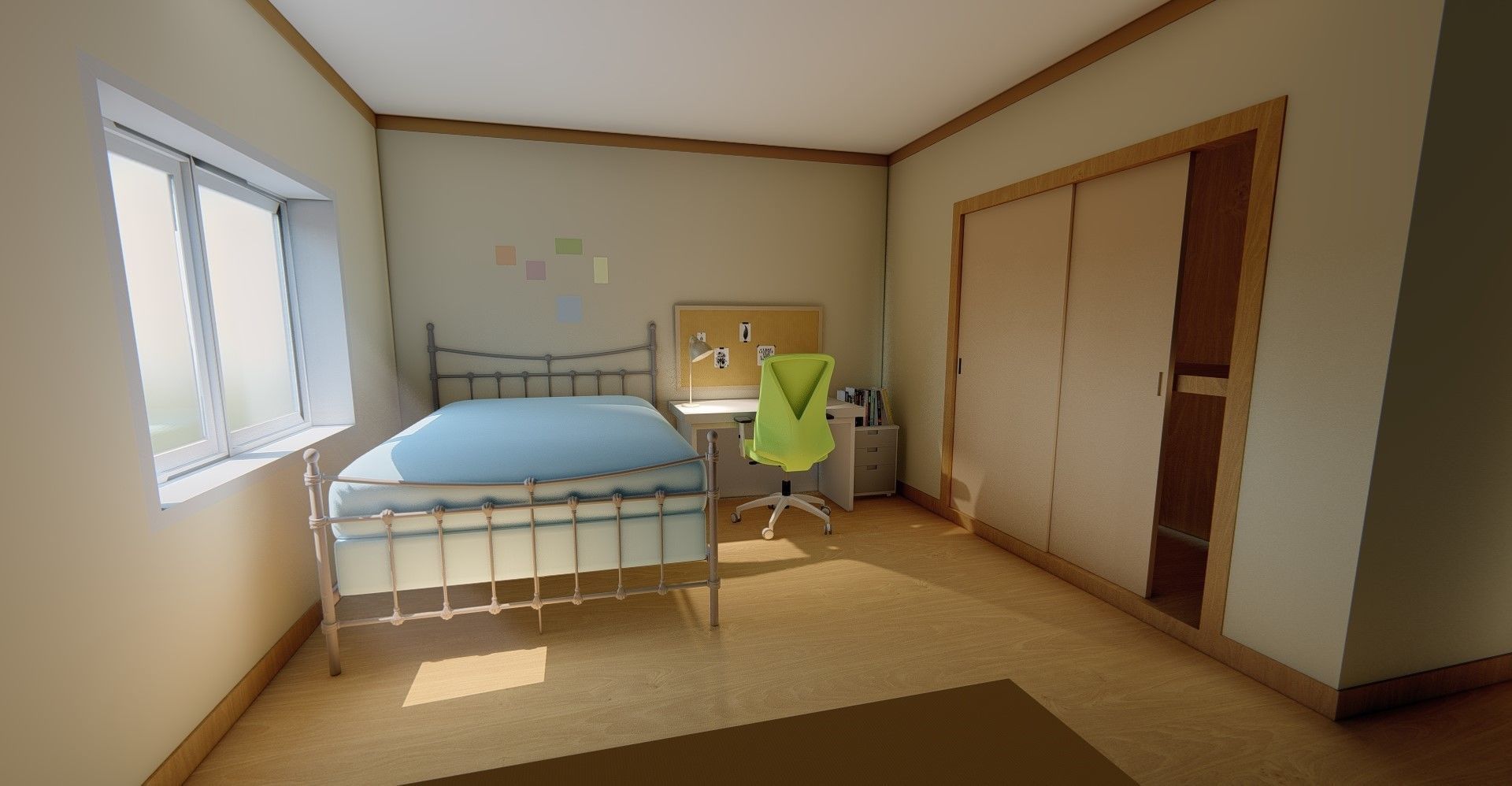 Ichigo room 3D model | CGTrader