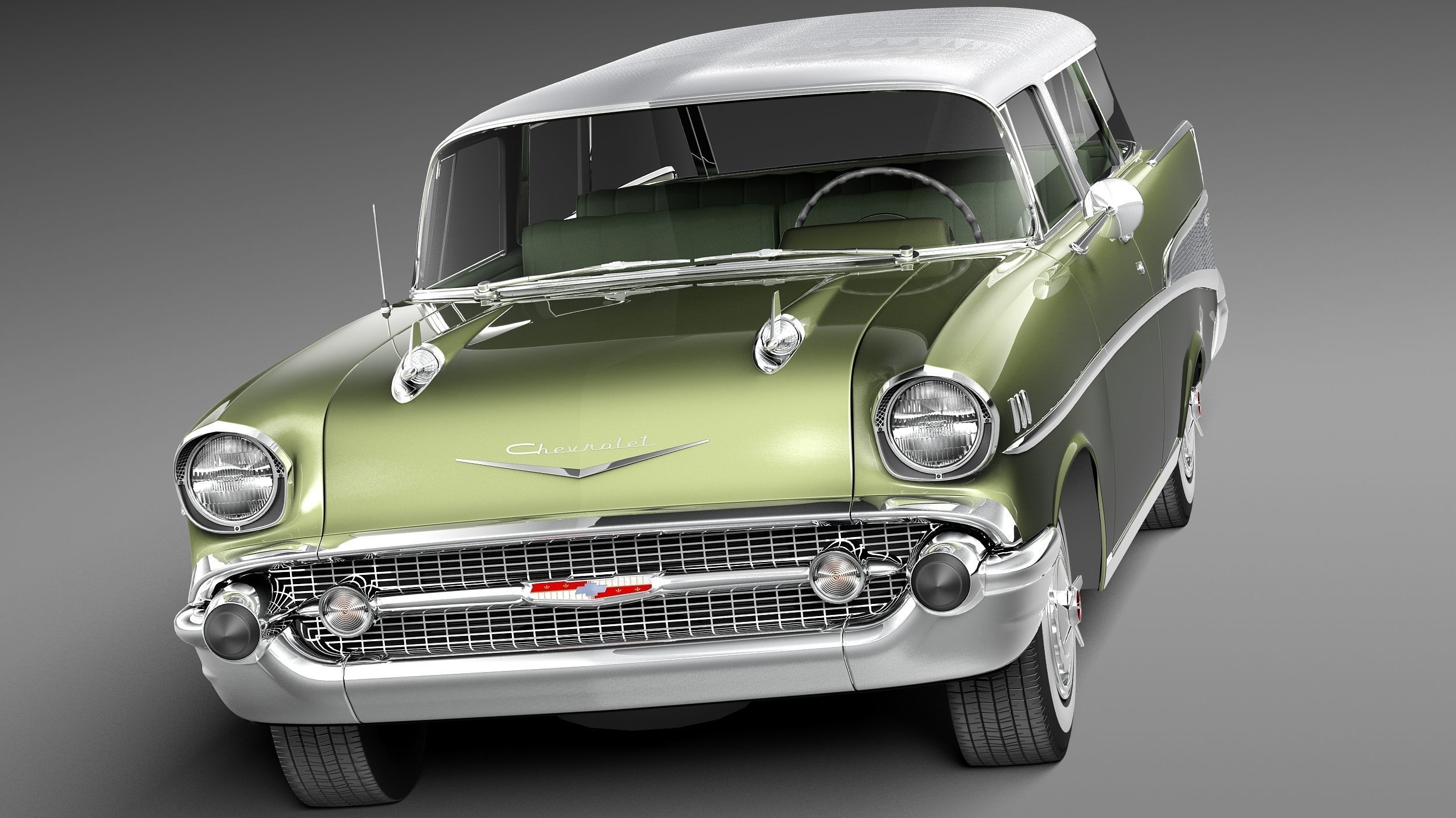 Chevrolet Nomad 1957 3D model | CGTrader