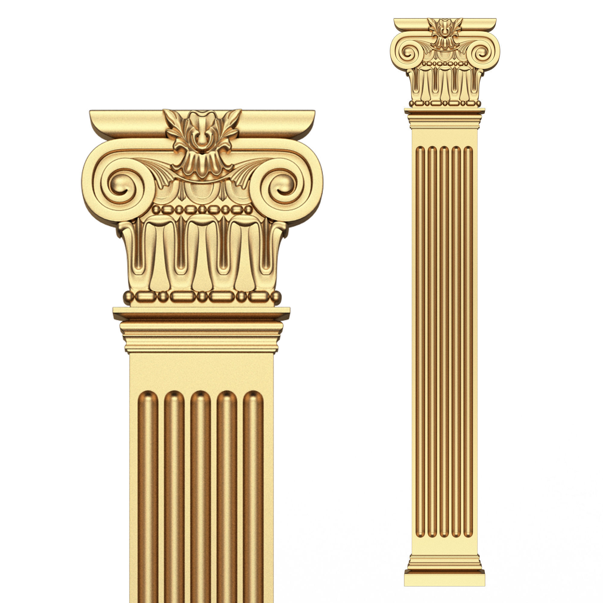 3D model Column Capital 01001 VR / AR / low-poly | CGTrader