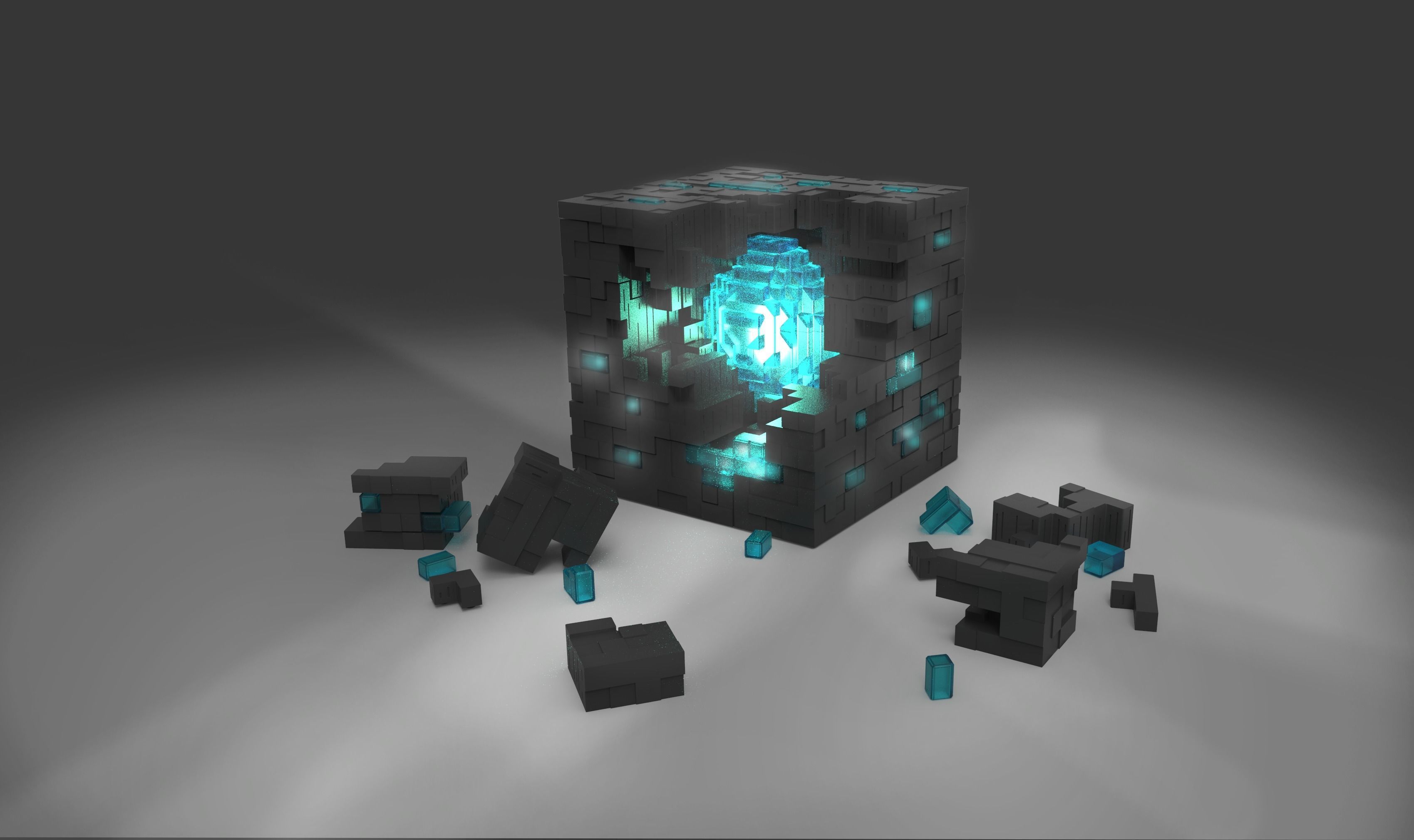 Most Realistic Minecraft block LAMP and 3D PUZZLE 3D model 3D printable ...