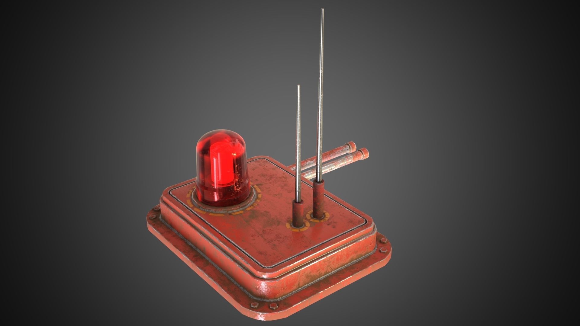 Industrial signal light free VR / AR / low-poly 3D model | CGTrader