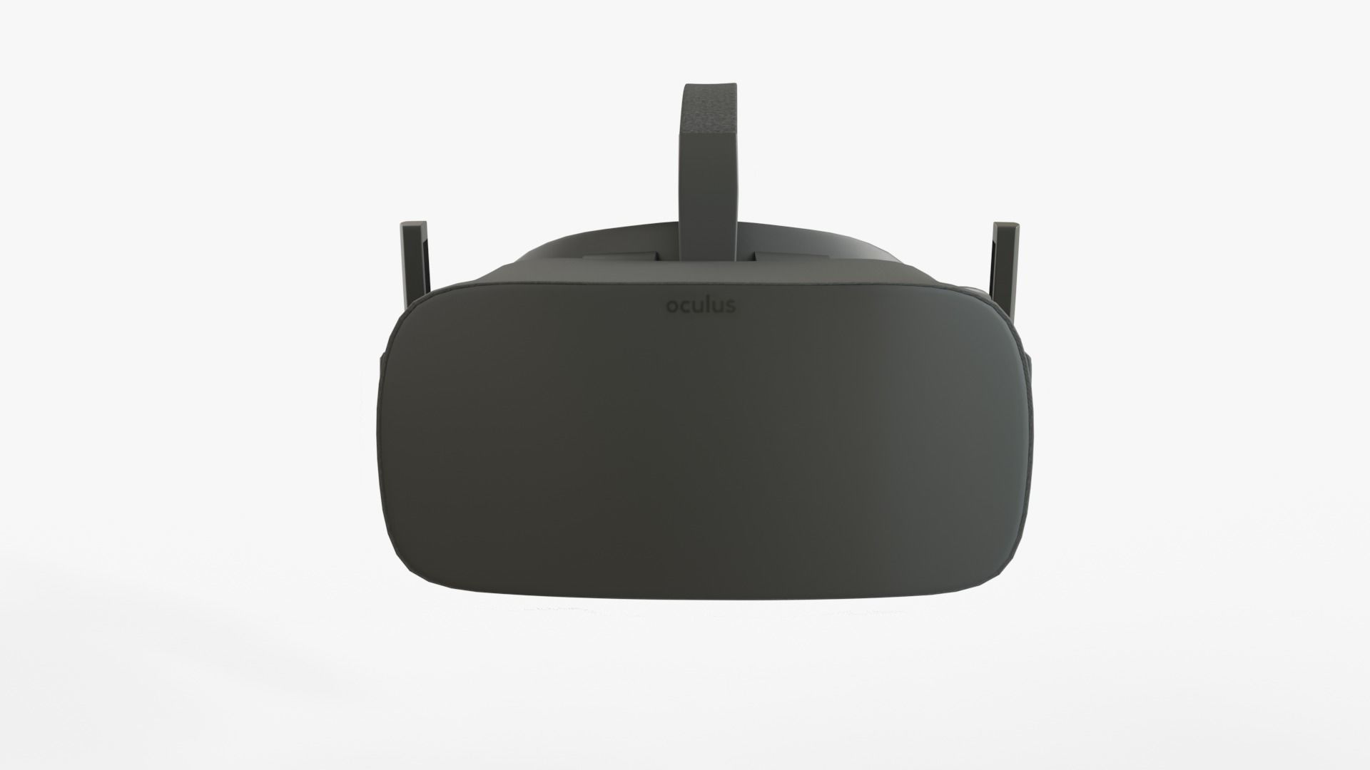 Oculus Rift with Controllers and Sensors 3D model | CGTrader