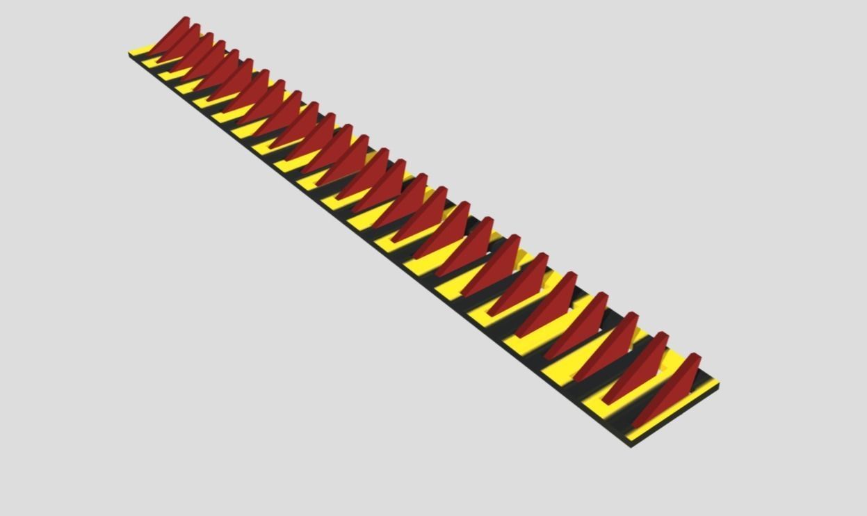 3D model Traffic Spikes VR / AR / low-poly | CGTrader