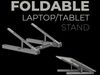 Foldable Laptop Stand 3D model 3D printable | CGTrader