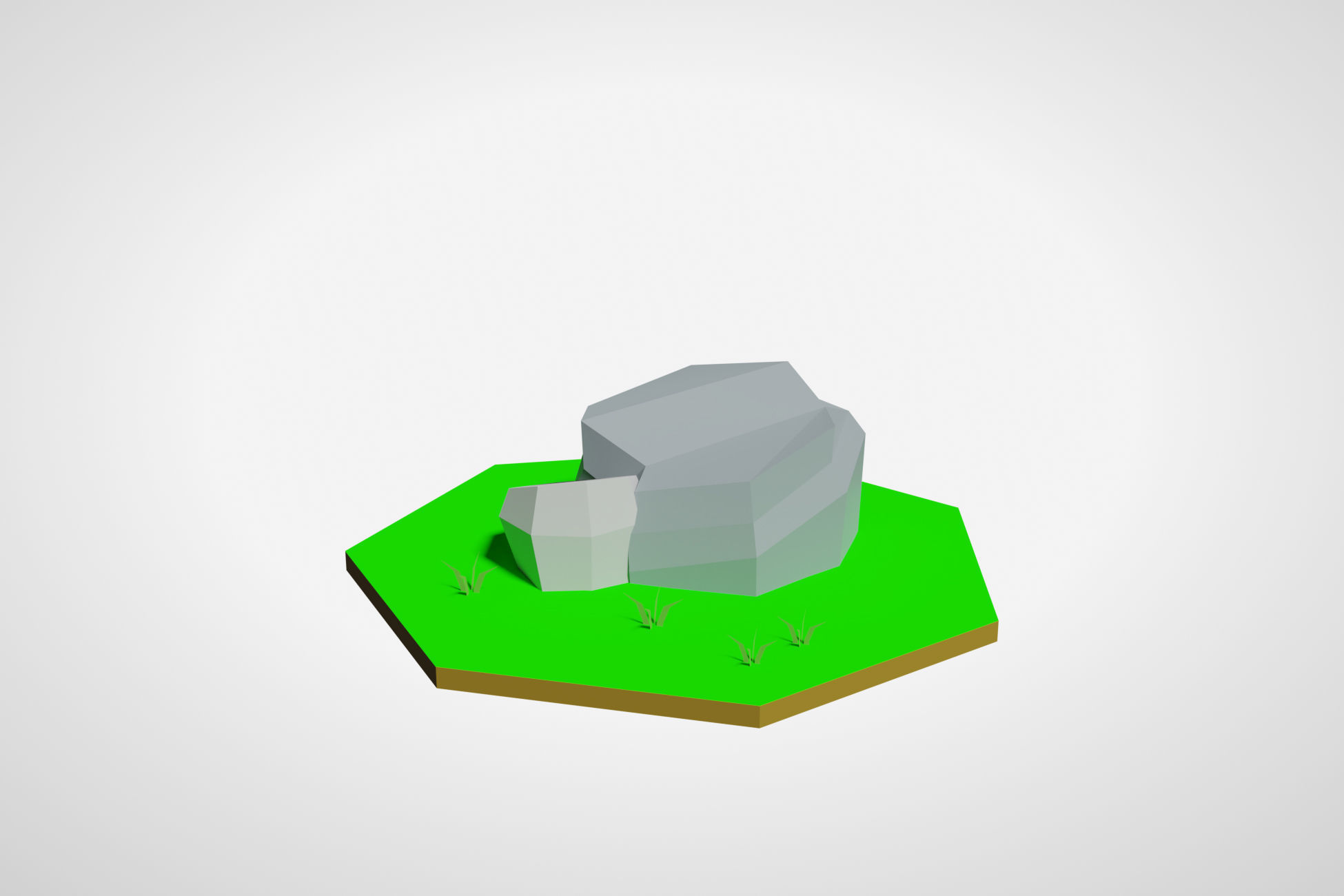 3D model Low Poly Stone 3D Models VR / AR / low-poly | CGTrader