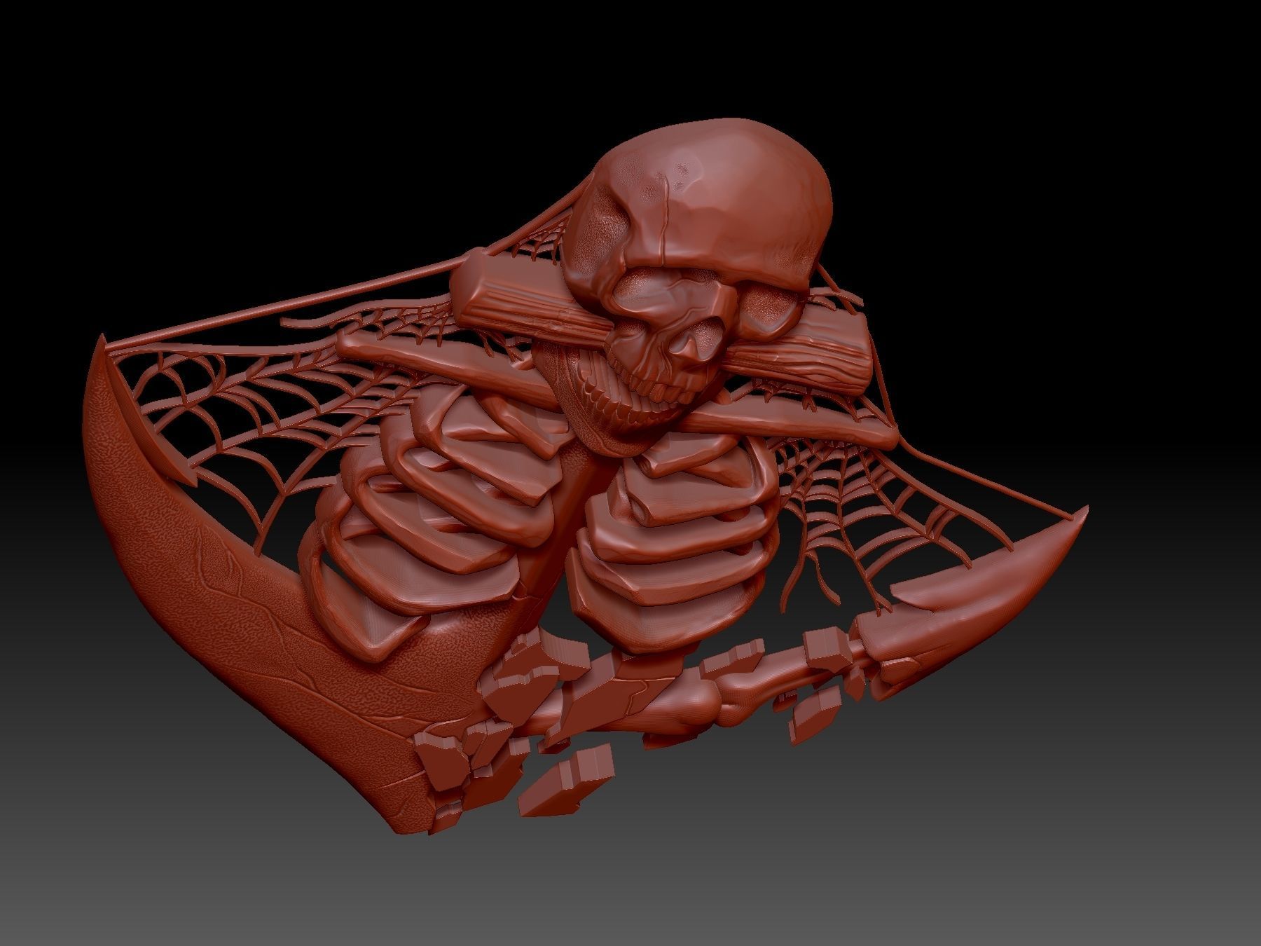 Anchor Skeleton 3D model 3D printable | CGTrader