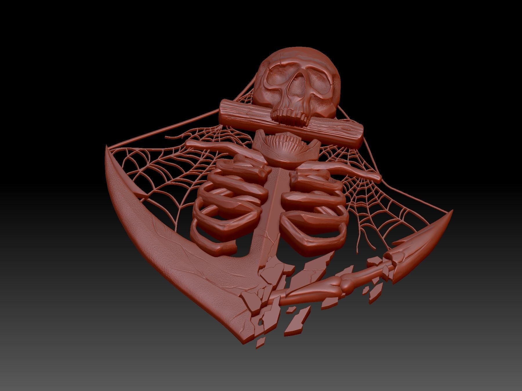 Anchor Skeleton 3D model 3D printable | CGTrader