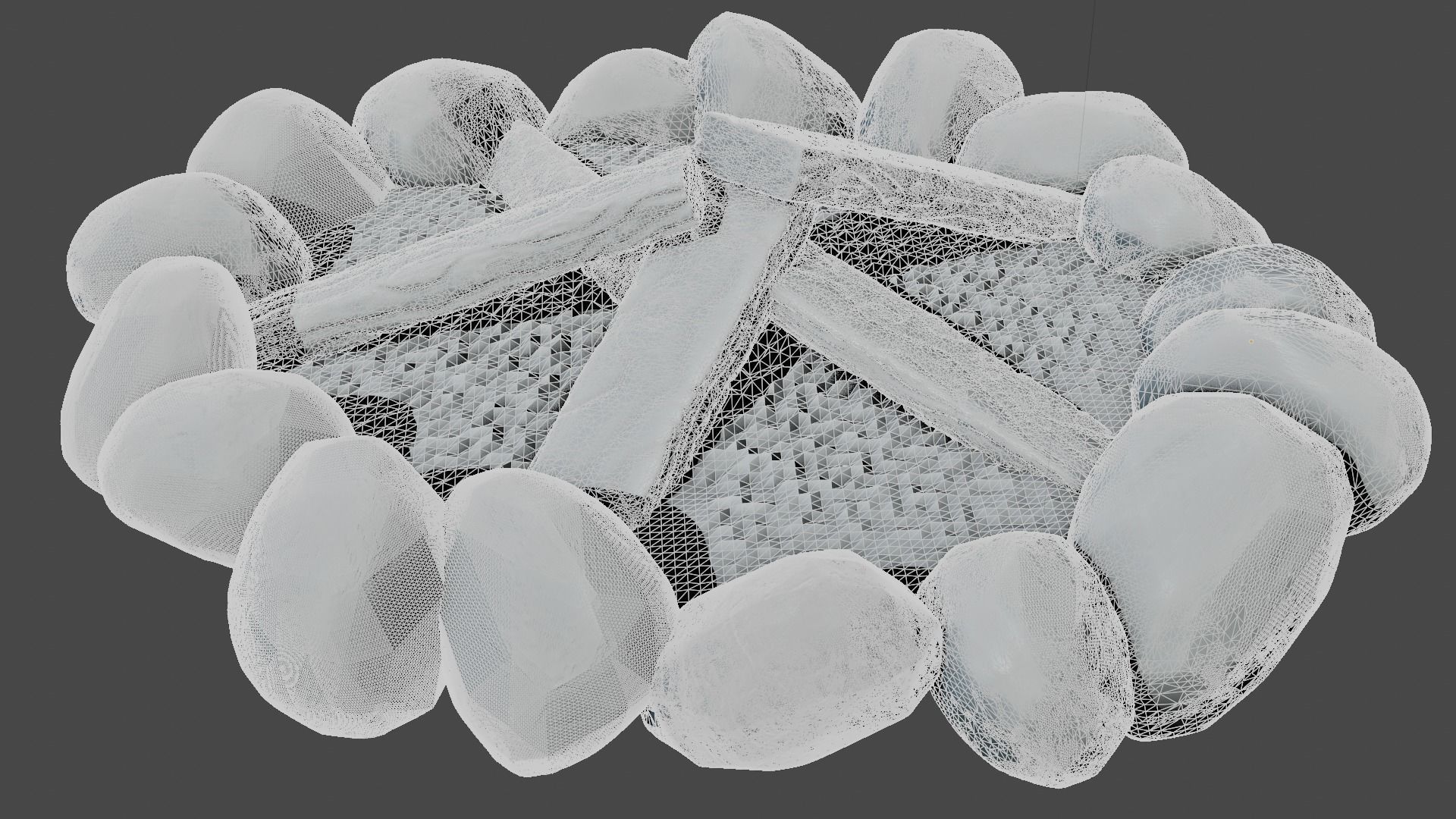 3D model Stylized Campfire 3D Model VR / AR / low-poly | CGTrader