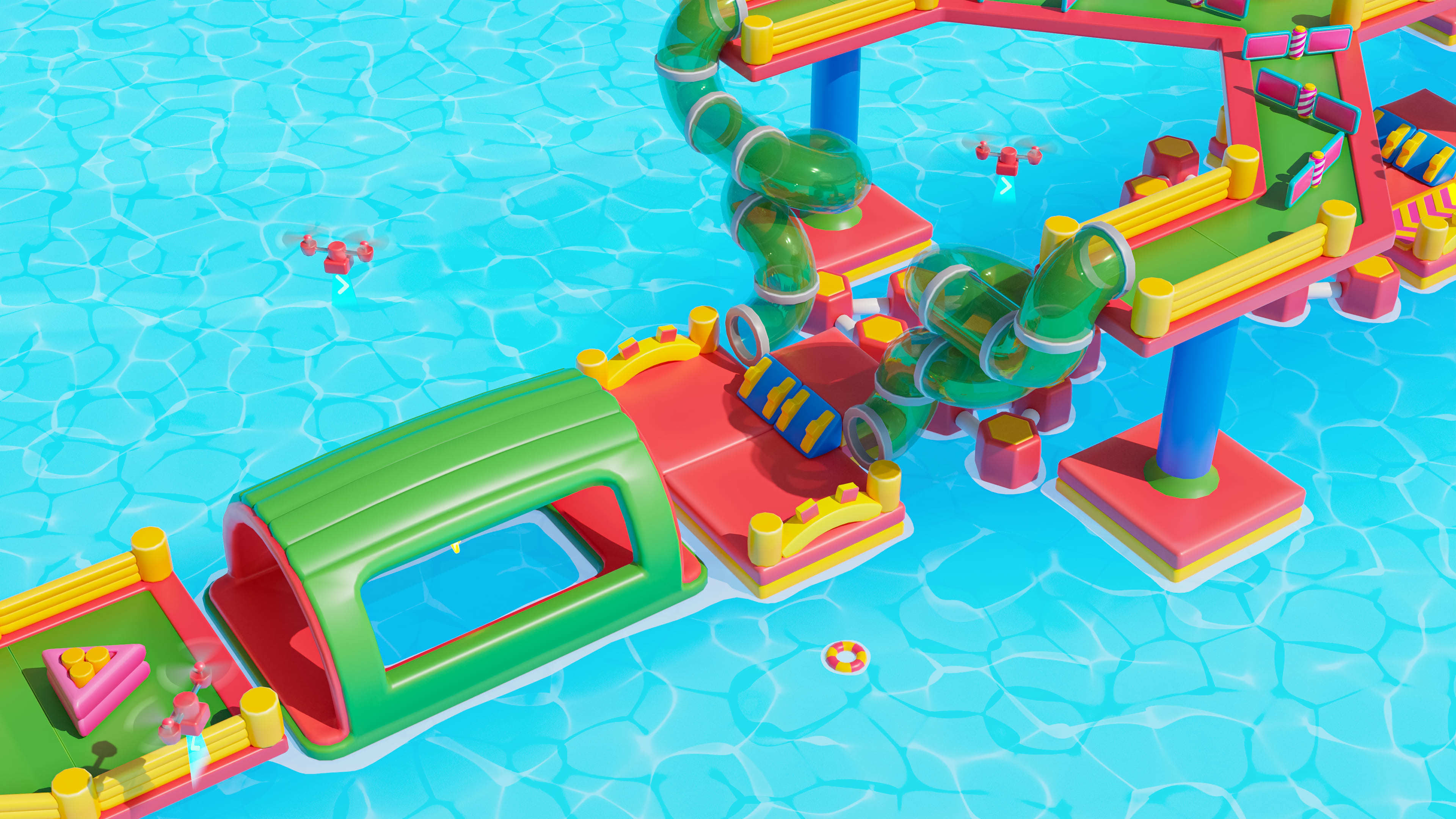 3D model Platformer 2 Obstacles VR / AR / low-poly | CGTrader