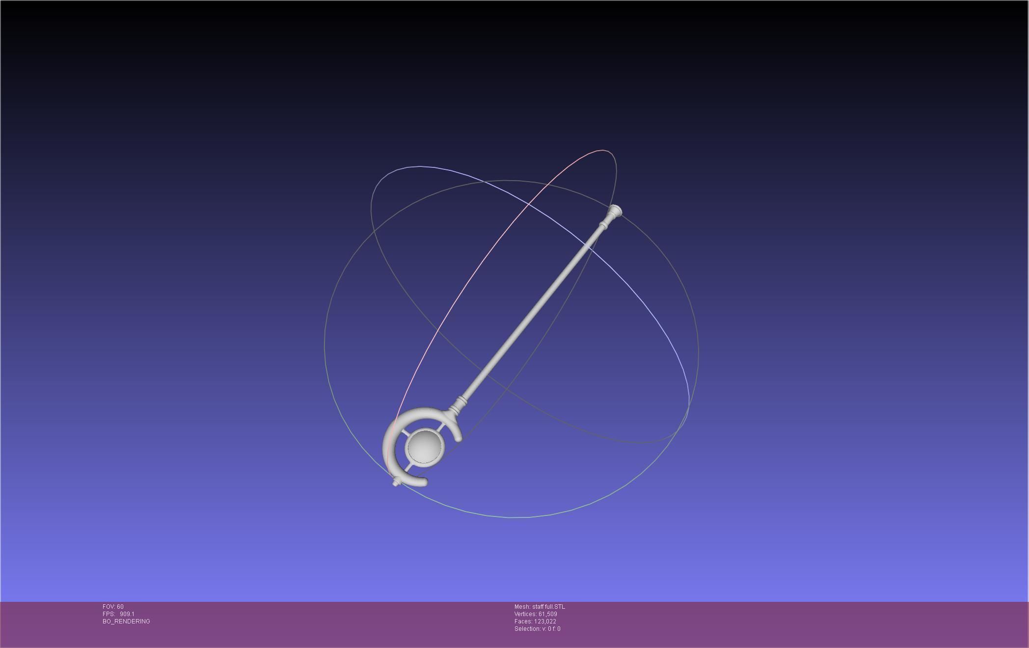 Frieren Staff Printable Assembly 3D model 3D printable | CGTrader