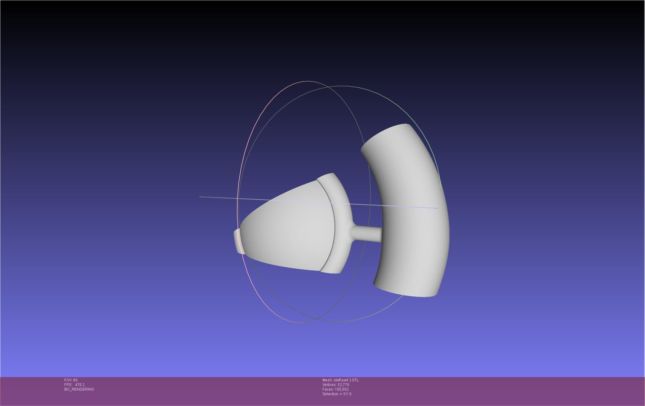 Frieren Staff Printable Assembly 3D model 3D printable | CGTrader