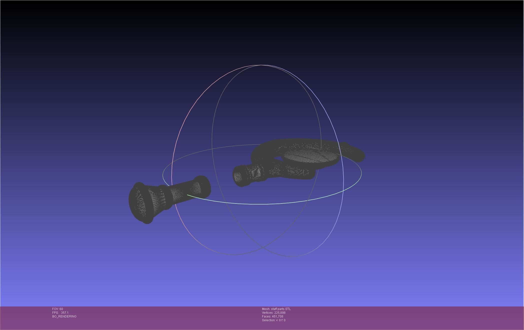 Frieren Staff Printable Assembly 3D model 3D printable | CGTrader