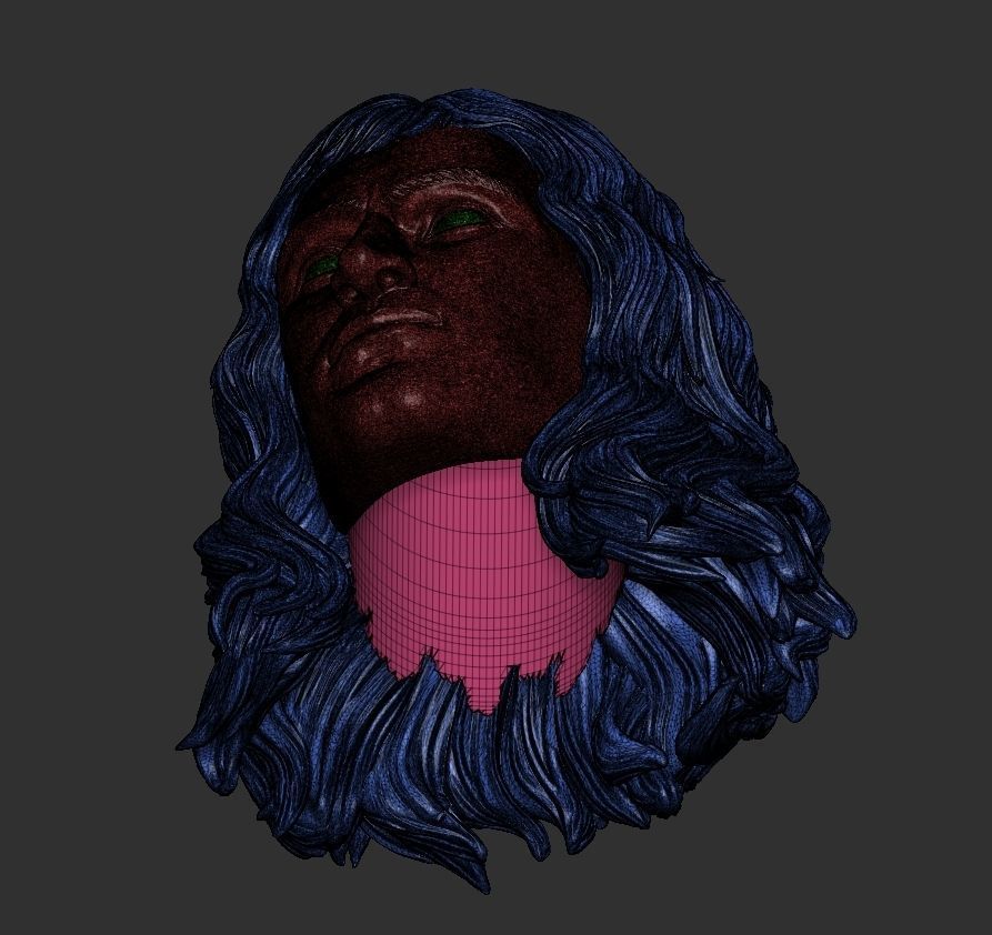 Isaac Newton Head 3D model 3D printable | CGTrader