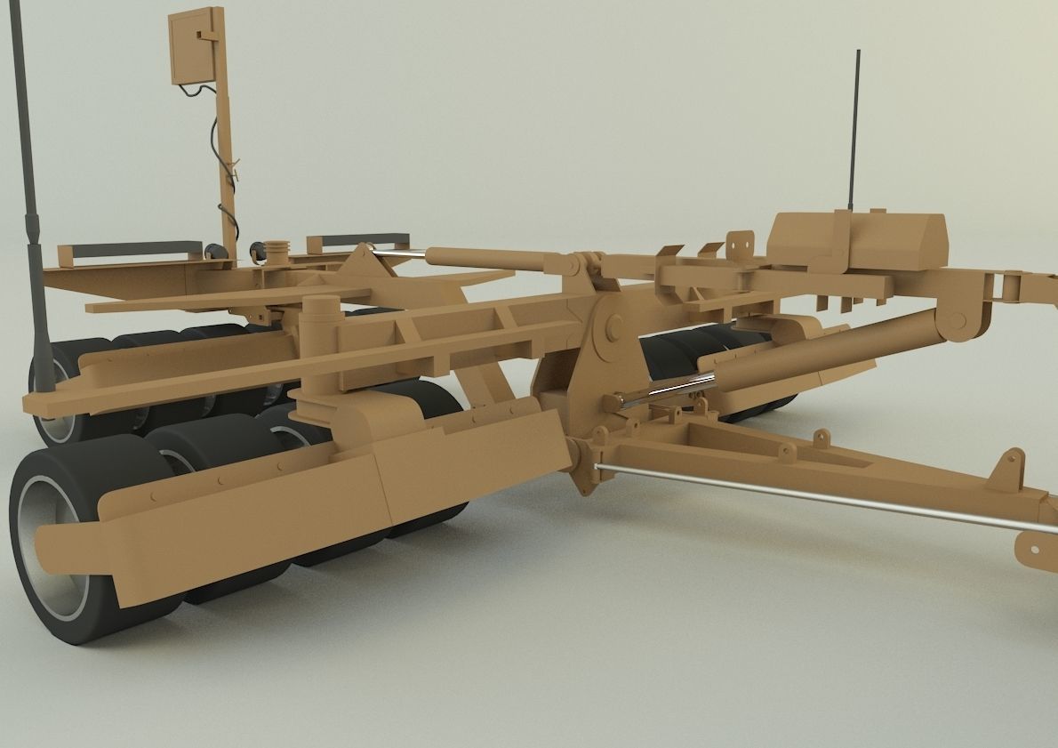 Cougar 6x6 MRAP military vehicle 3D model | CGTrader