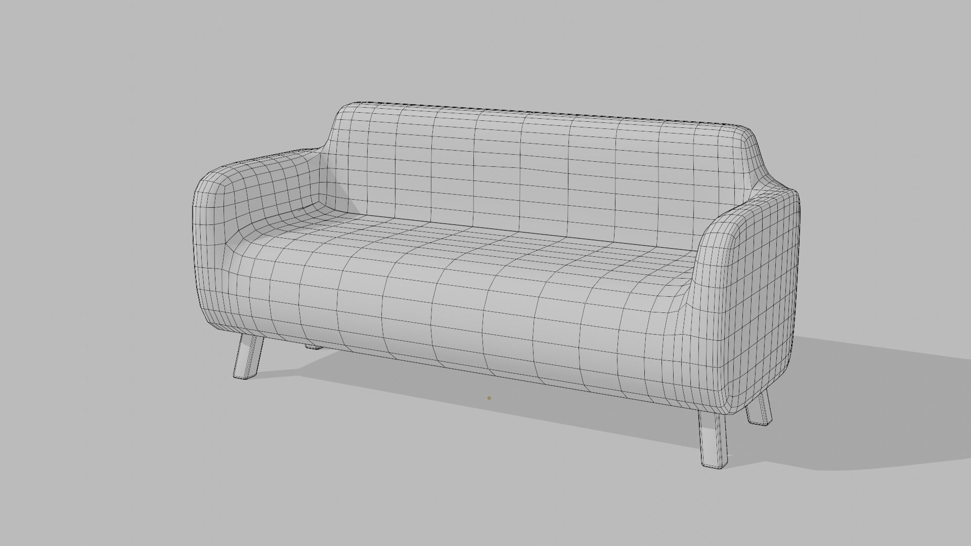 Elegant Sofa 3D Model free 3D model | CGTrader
