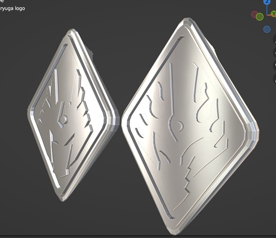 Kamen Rider Ryuki Ryuga sword cosplay props 3D printable file 3D model ...