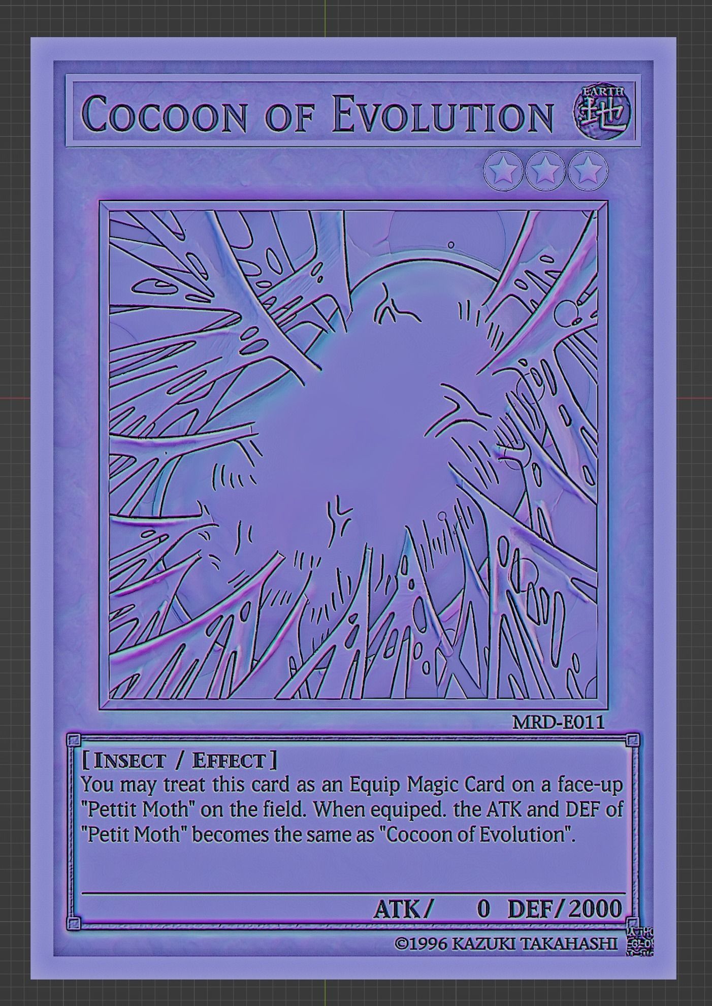 cocoon of evolution - yugioh 3D model 3D printable | CGTrader