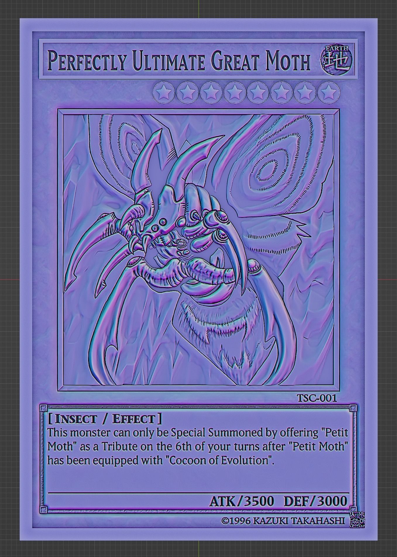 perfectly ultimate great moth - yugioh 3D model 3D printable | CGTrader