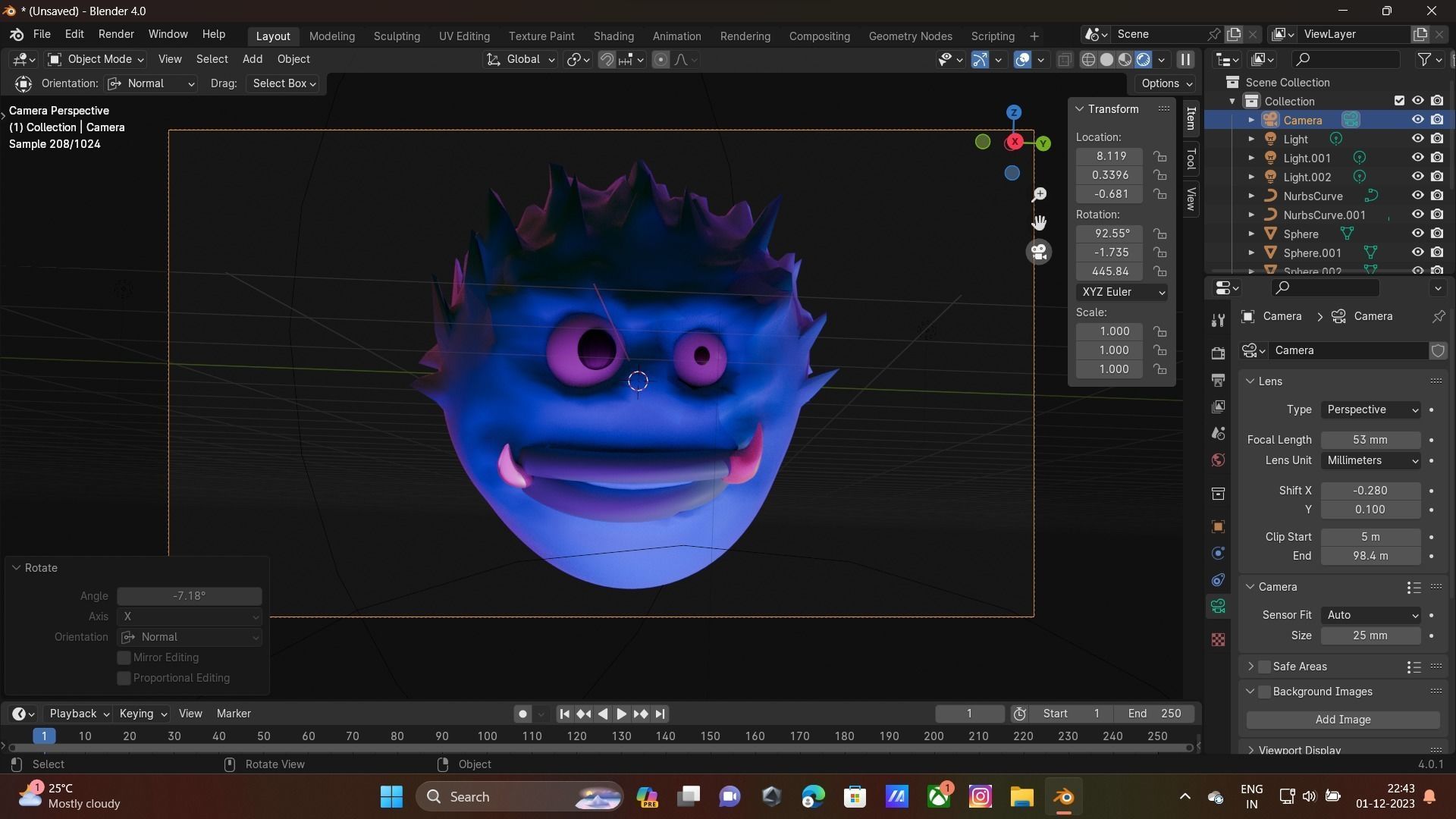 3D model puffer fish poison VR / AR / low-poly | CGTrader