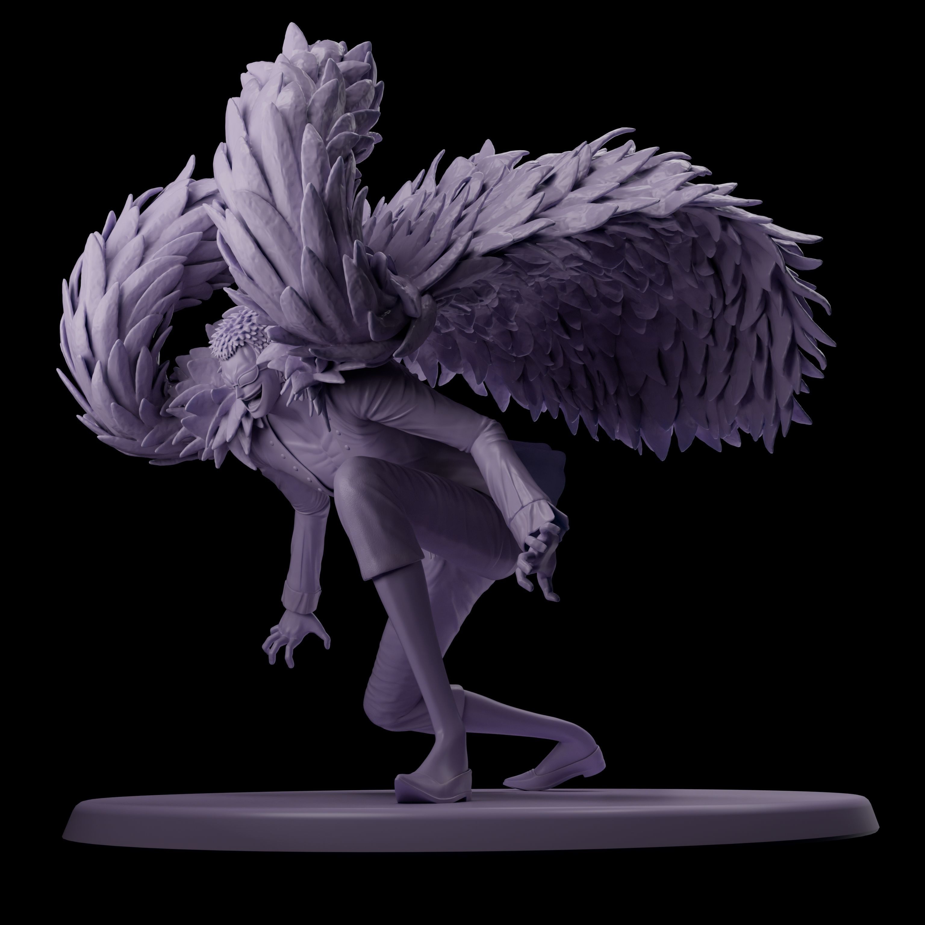 Doflamingo - One Piece 3D model 3D printable | CGTrader