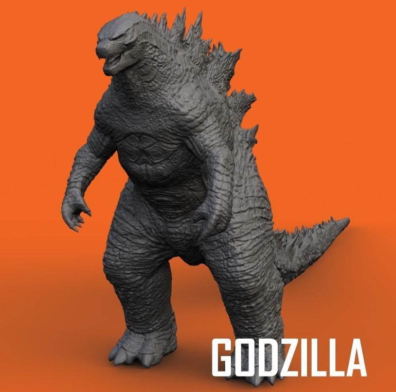 LEGENDARY GODZILLA MODEL 3D model 3D printable | CGTrader