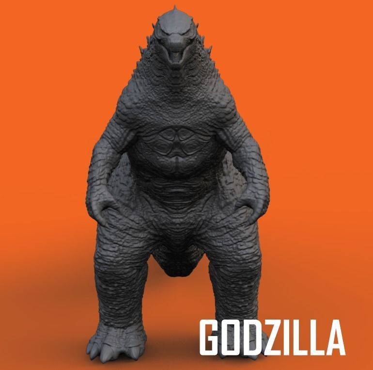 LEGENDARY GODZILLA MODEL 3D model 3D printable | CGTrader