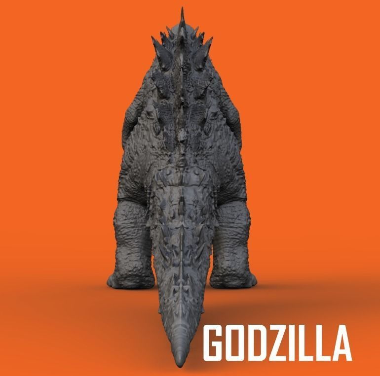 LEGENDARY GODZILLA MODEL 3D model 3D printable | CGTrader