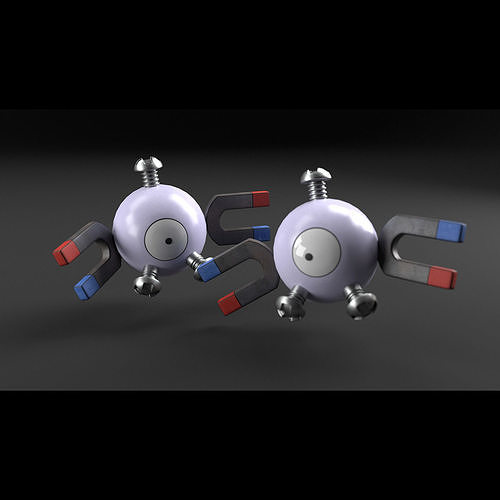 3D model Pokemon Magnemite VR / AR / low-poly | CGTrader