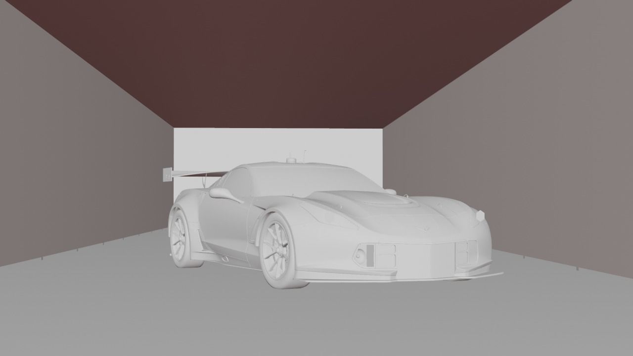 Free Studio V1 For Car free 3D model | CGTrader