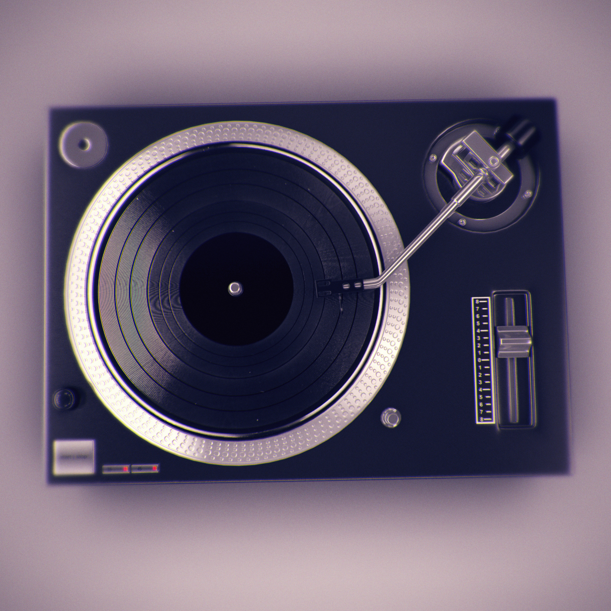 DJ Deck 3D model | CGTrader
