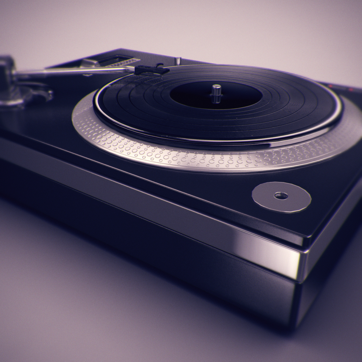 DJ Deck 3D model | CGTrader