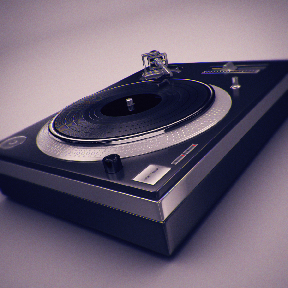 DJ Deck 3D model | CGTrader