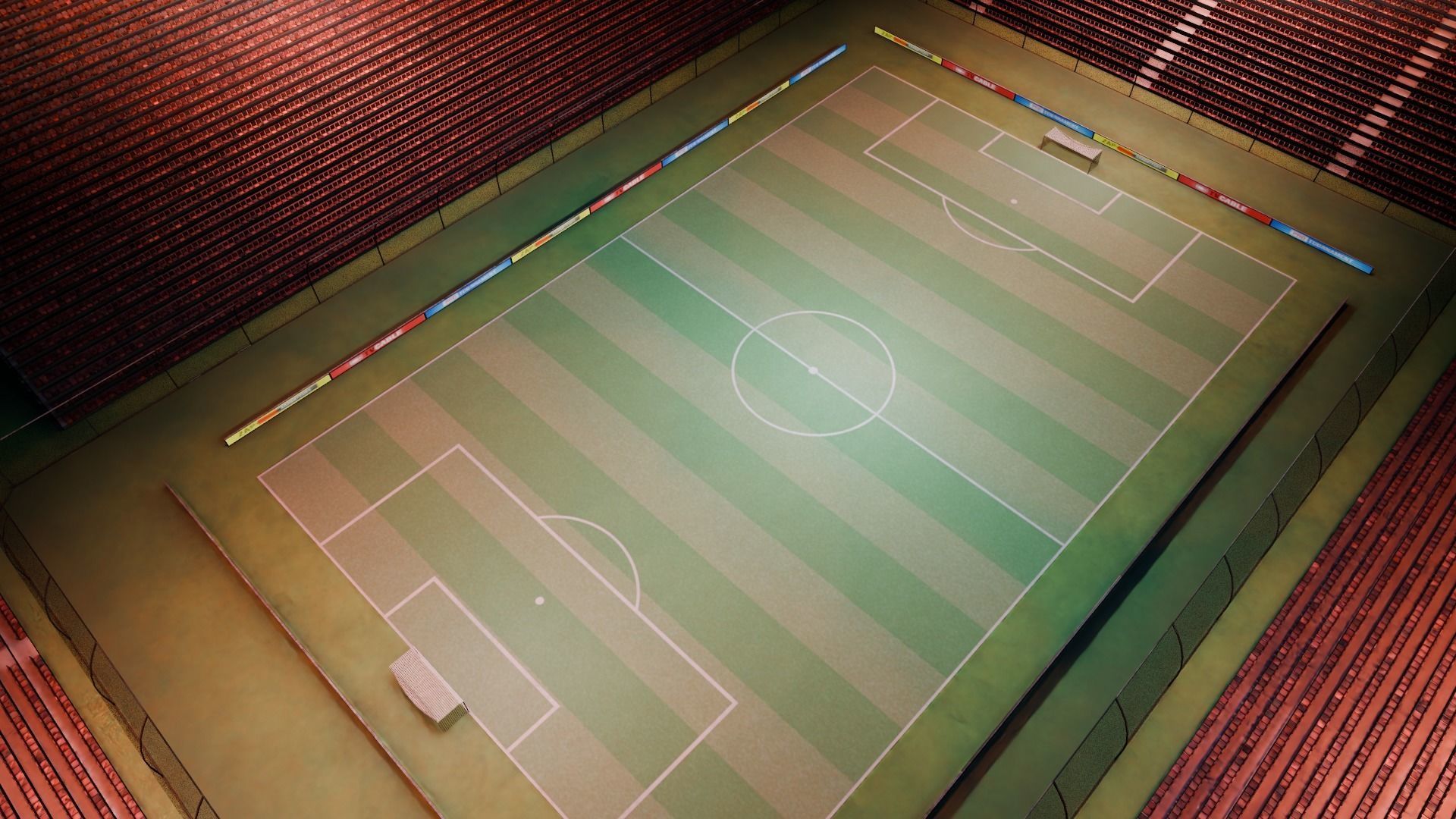 3D model VR Soccer Stadium VR / AR / low-poly | CGTrader