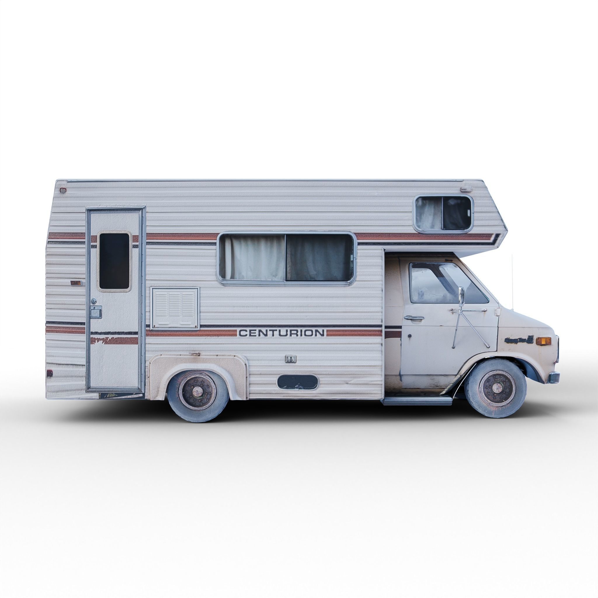 Camper RV Motorhome 3D model rigged | CGTrader