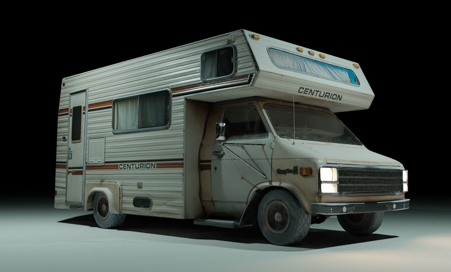 Camper RV Motorhome 3D model rigged | CGTrader